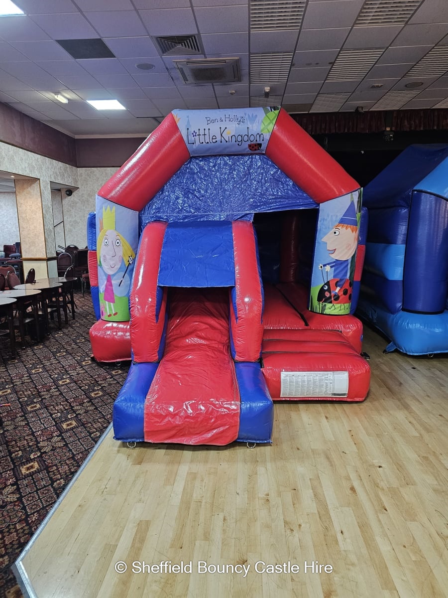 Ben & Holly Front Slide & Bounce Hire Sheffield