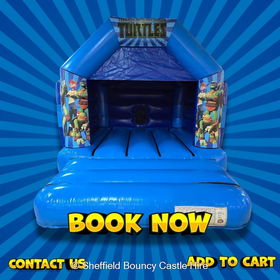 Teenage mutant ninja turtles bouncy castle - Hire in Sheffield ...